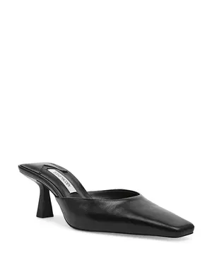 Steve Madden Alyse Pumps - Black Leather