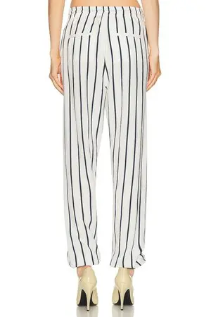 Attico Striped Drawstring Pant - Multicolor