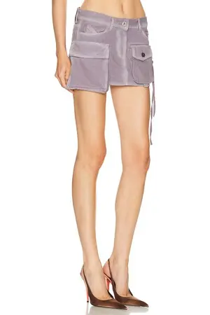 Attico Cargo Mini Skirt