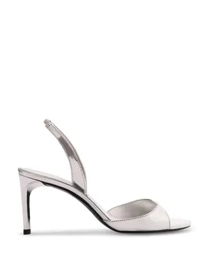 Schutz Scarlett Slingback Sandals - Prata