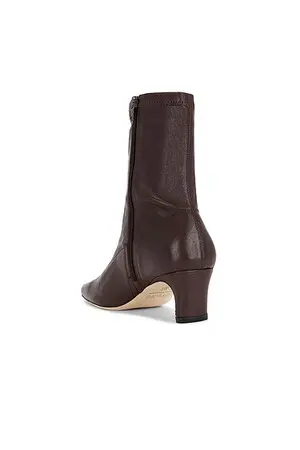 Staud Wally Sock Ankle Boots - Espresso
