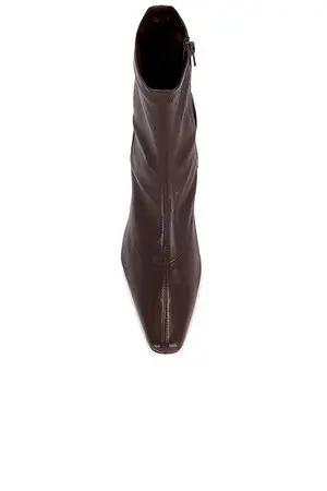Staud Wally Sock Ankle Boots - Espresso