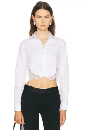 Versace Poplin Blouse