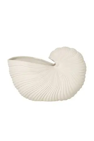 FERM LIVING Shell Pot - Off-white