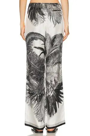 Attico Feather Print Pant