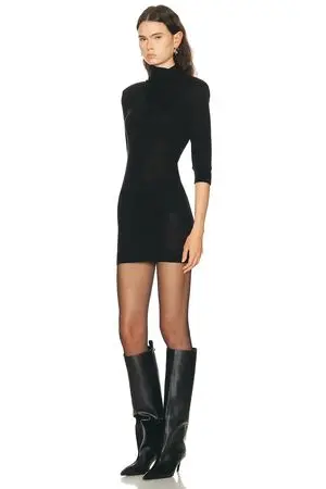 Attico Light Wool Mini Dress