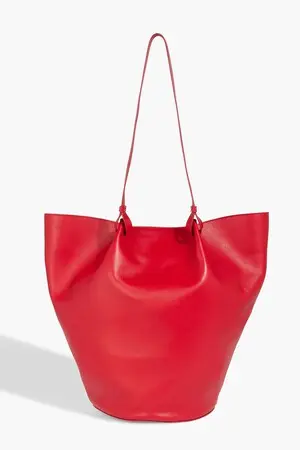 Red Leather Bags Totes