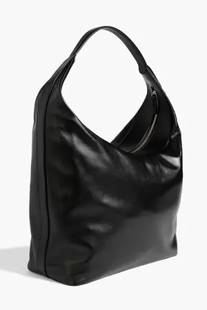 Loulou De Saison Jacinda Leather Shoulder Bag