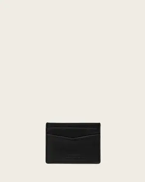 ALLSAINTS Delph Leather Cardholder - Black