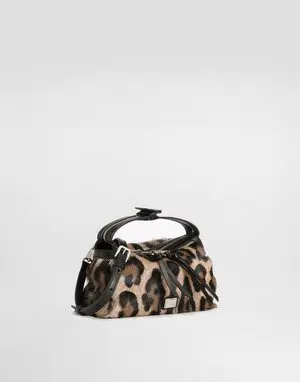 Dolce & Gabbana Leopard- Vittoria Handbag
