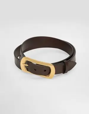 Dolce & Gabbana Tempesta Calfskin Belt