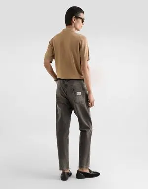 Dolce & Gabbana Virgin Wool Polo Shirt - Beige