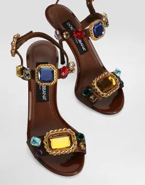 Dolce & Gabbana Keira 2.0 Embellished Sandals - Multicolor