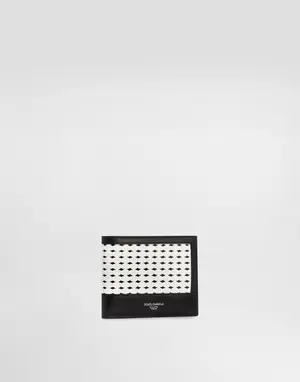 Dolce & Gabbana Woven Plongé Calfskin Wallet - Multicolor