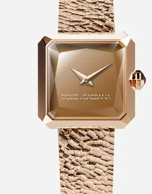 Dolce & Gabbana Sofia Gold Watch - Brown