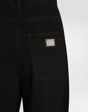 Dolce & Gabbana 5-pocket Oversized Denim Trousers - Multicolor