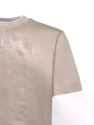 Eleventy Crew-neck T-shirt - Neutrals
