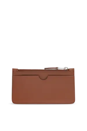 AMI Paris Leather Card Holder With Logo