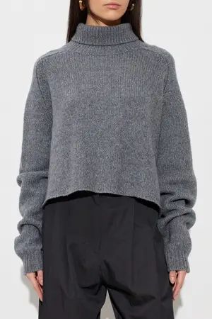 LISA YANG Cathie Turtleneck Sweater - Grey