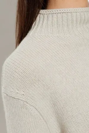 LISA YANG Nelsy Cashmere Sweater - Grey