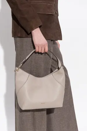 Furla Lara S Shoulder Bag - Grey