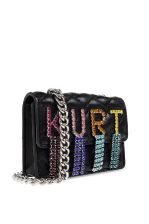 Kurt Geiger Micro Kensington Shoulder Bag - Black