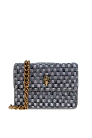 Kurt Geiger Micro Kensington Shoulder Bag - Blue