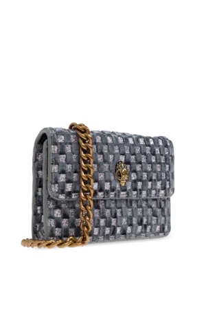 Kurt Geiger Micro Kensington Shoulder Bag - Blue