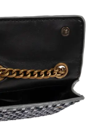Kurt Geiger Micro Kensington Shoulder Bag - Blue