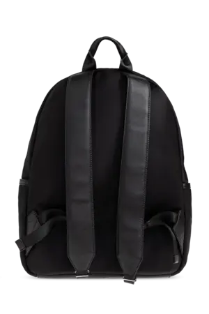 AMI Paris Logo Backpack - Black