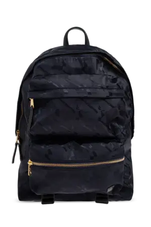 Paul Smith Backpack With Logo Patch - Navy Blue