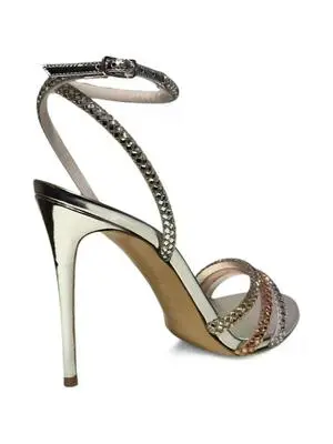 Casadei Embellished Stiletto Heeled Sandals