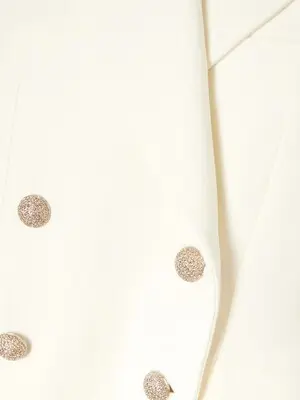 Alessandra Rich Double-breasted Wool Blazer