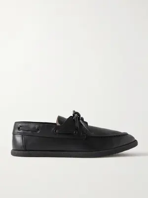 THE ROW Novus Sailor Leather Loafers