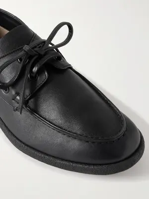 THE ROW Novus Sailor Leather Loafers