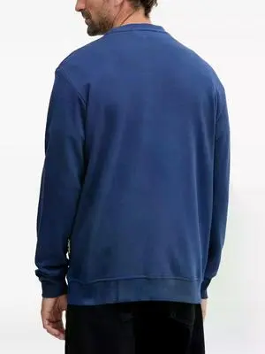 Just Cavalli Logo-patch Crew-neck Sweatshirt