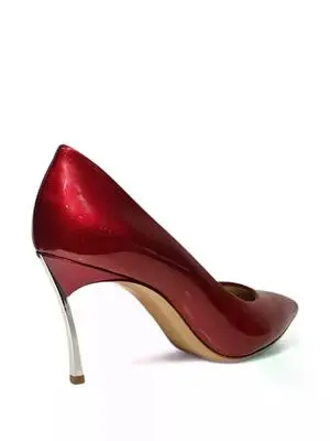 Casadei Pointed-toe Stiletto Pumps - Red