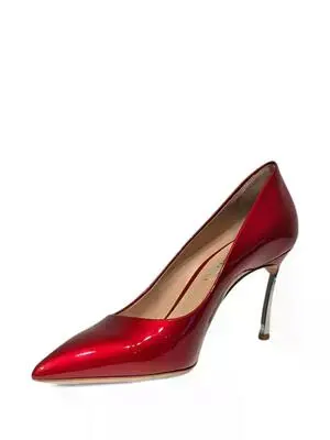 Casadei Pointed-toe Stiletto Pumps - Red