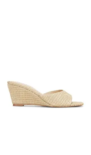 Women's Raffia Wedge Sandals