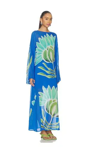 THE WOLF GANG Solsana Long Sleeve Dress