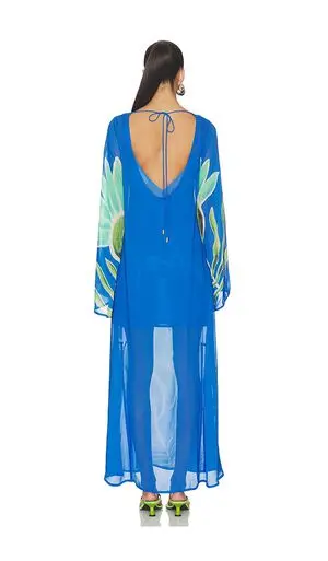 THE WOLF GANG Solsana Long Sleeve Dress