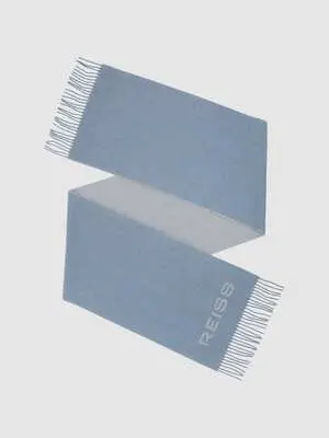Reiss Logo Scarves For Men