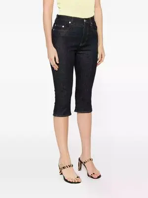Jacquemus High-rise Five-pocket Denim Capri Pants
