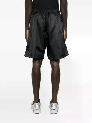 Stone Island Logo Patch Ripstop Shorts