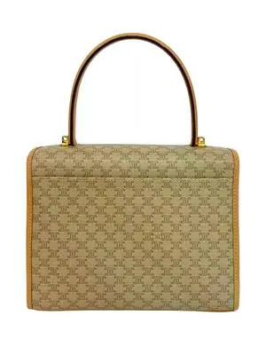Celine 2013 Macadam Coated Canvas Satchel