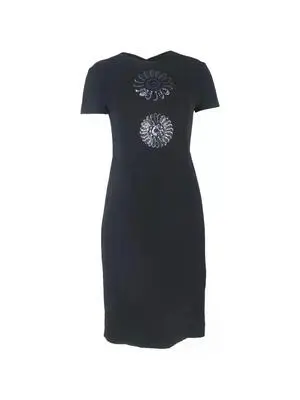 Prada Sequined Sheath Midi Dress