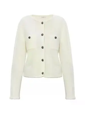 GESTUZ Buttoned Cardigan - Neutrals