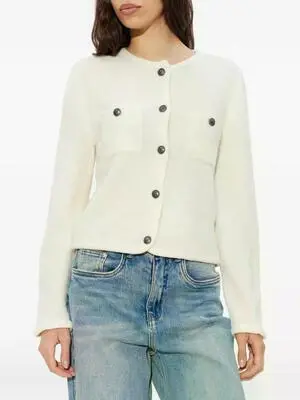 GESTUZ Buttoned Cardigan - Neutrals