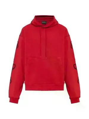 Balenciaga Logo Hooded Sweatshirt