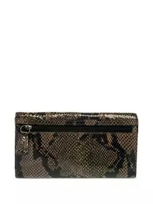 COACH VINTAGE Python-embossed Leather Wallet